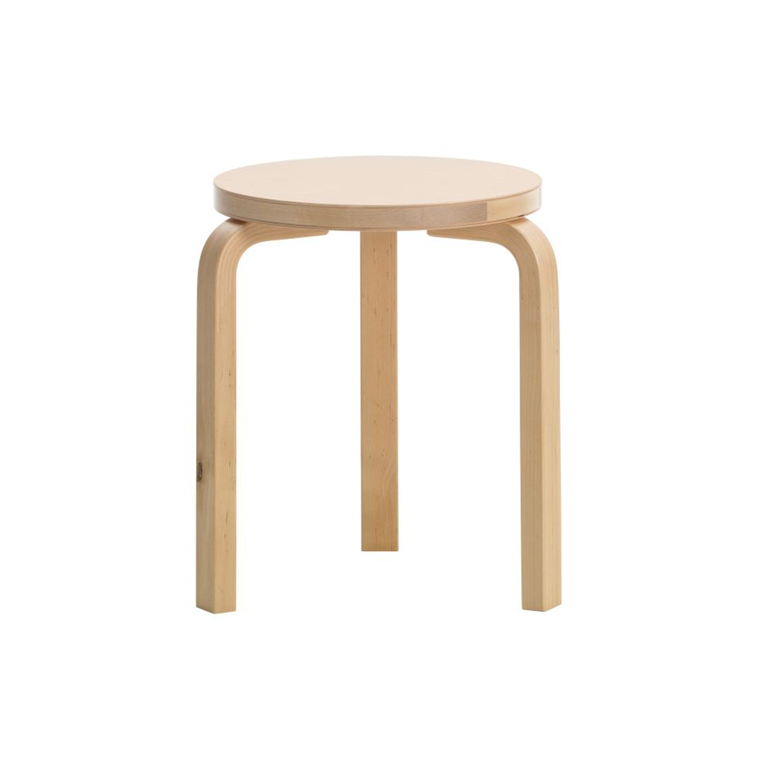 Stool 60 Villi, by Alvar Aalto - Artek | Matisse - Interior Showroom, New Zealand