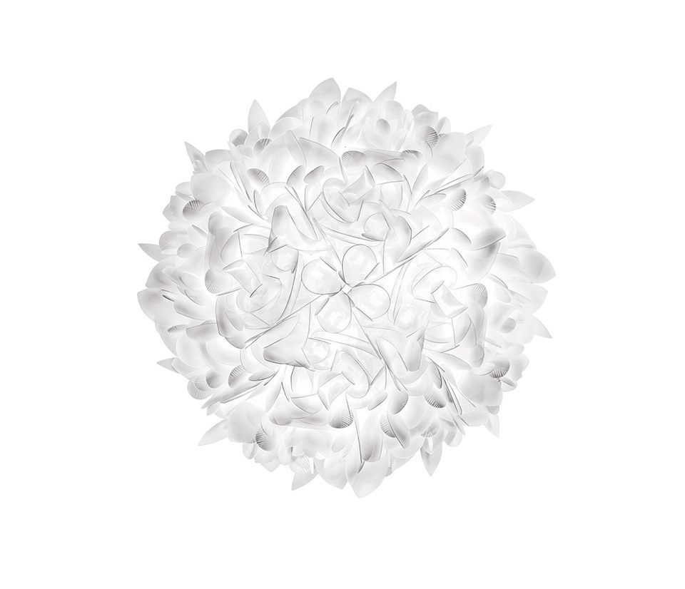 Veli Ceiling/Wall - large foliage, by Adriano Rachele - Slamp | Matisse ...